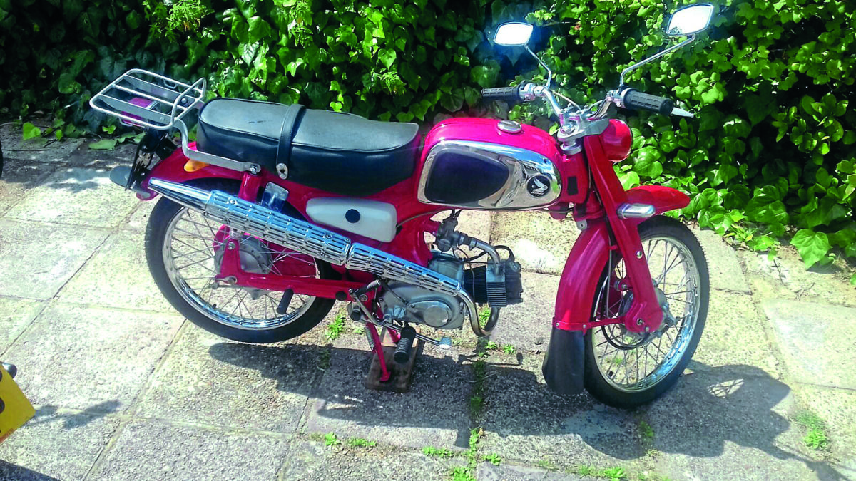 Show Us Yours: Tony's 1966 Honda C110 | Classic Motorcycle Mechanics ...