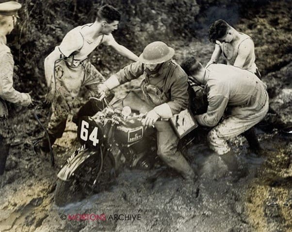 The story of Triumph & Norton motorcycles in World War II
